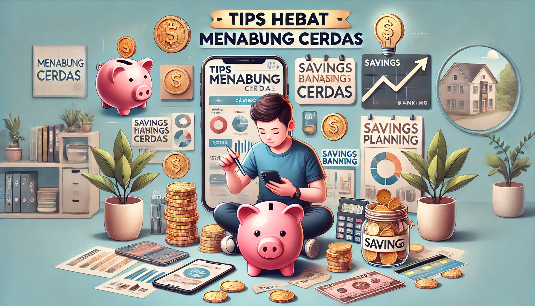 Tips Hebat Menabung Cerdas - Qadatasoft
