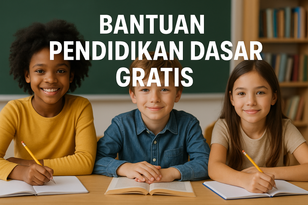 Bantuan Pendidikan Dasar Gratis - Qadatasoft